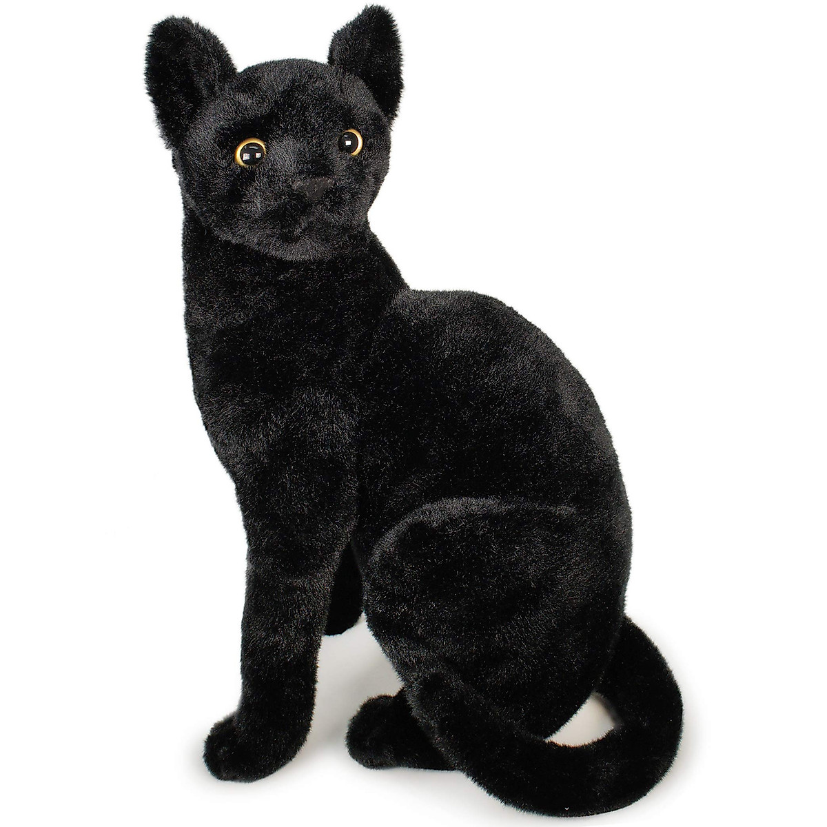 TigerHart Boone The Black Cat - 13 Inch Stuffed Animal Plush