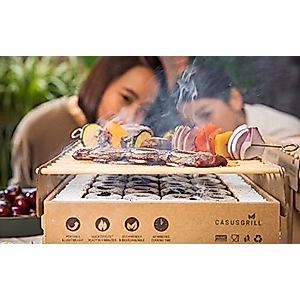 CasusGrill Single Use Biodegradable Grill