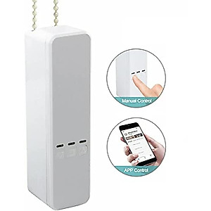 WiFi Smart Window Blinds Chain Motor Remote Controller Compatible with Smartphones APP Control RC Automation Kit with Schedule Function - Works with Smart Home Devices, Amazon Alexa & Google Assistant