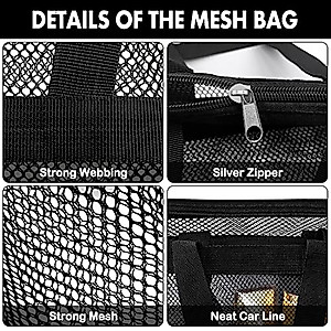 Ayieyill Shower Caddy Portable, Mesh Shower Caddy Tote Bag Quick Dry Hanging Toiletry and Bath Organizer for College Dorm, Gym, Beach, Travel or Camping with Zipper (2Pcs Black)