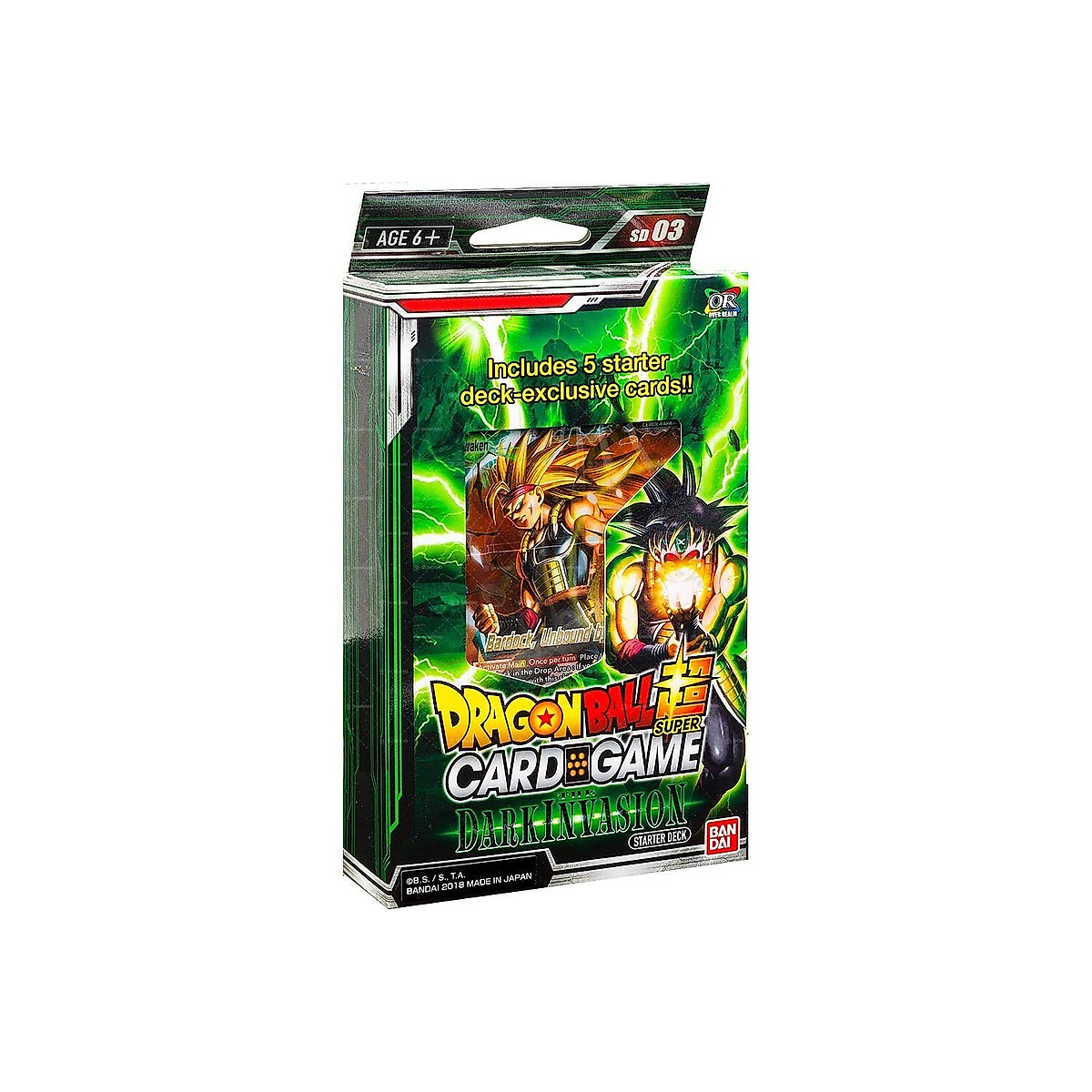Dragon Ball Z Super The Dark Invasion Starter Deck Series 3 Cross Worlds