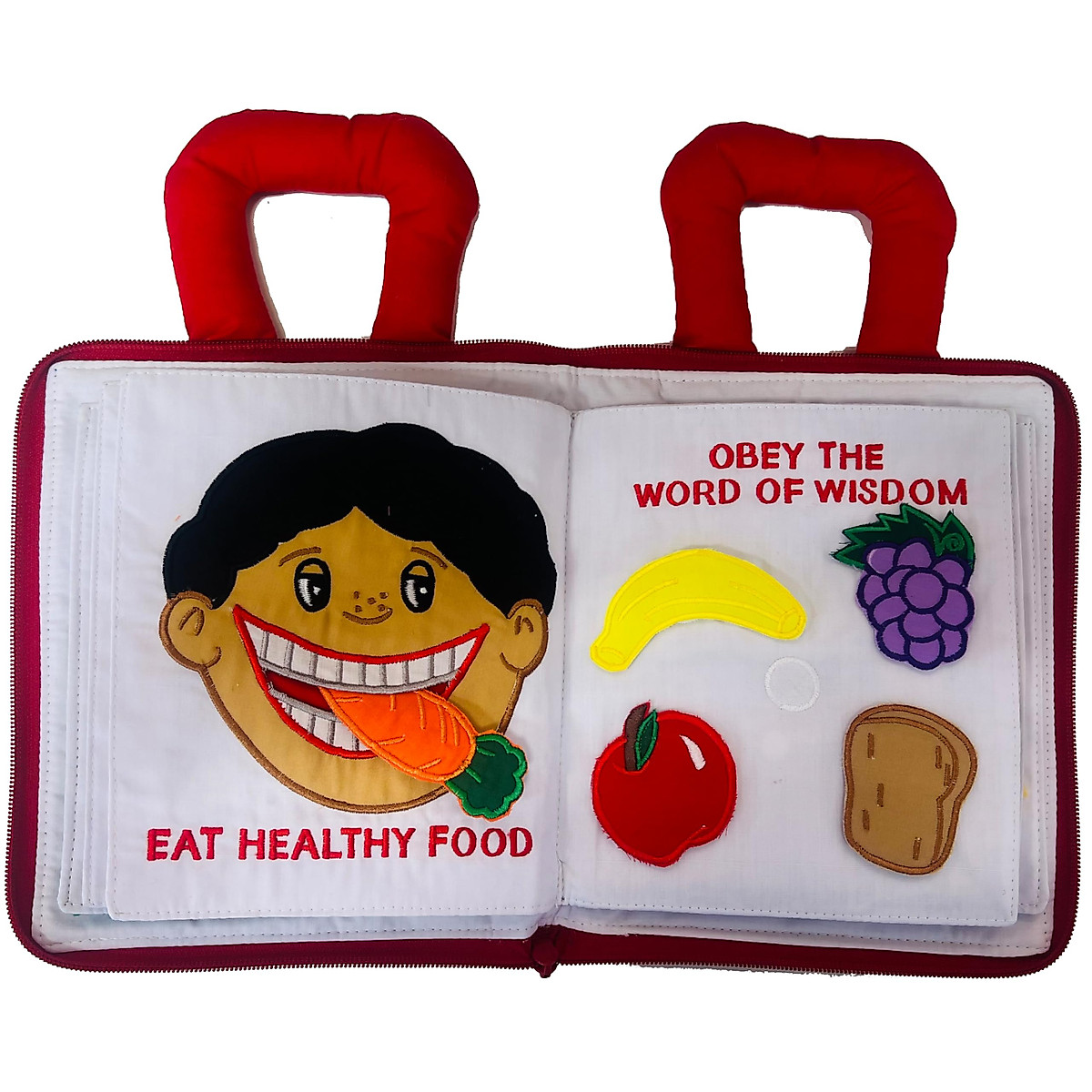 Interactive LDS Quiet Book - My Church of Jesus Christ Quiet Book by My Growing Season | Religious and Educational Soft Busy Sacrament Book for Kids | Engaging Learning Tool for Young Children