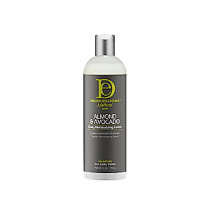 Design Essentials Almond & Avocado Daily Hair Moisturizing Lotion with Jojoba & Olive Oil, 12 Ounce