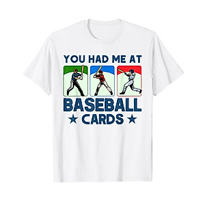 Sports Card Collector Funny Baseball Card Baseball Cards T-Shirt