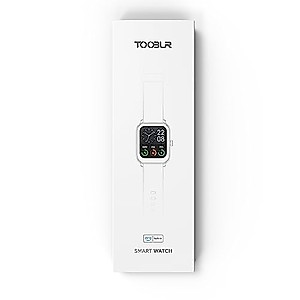 TOOBUR Smart Watch for Women Alexa Built-in, 1.8" Compatible Android iPhone, Answer&Make Call/Heart Rate/Step Counter/Sleep Tracker/100 Sports, Fitness Tracker Watch IP68 Waterproof Swimming