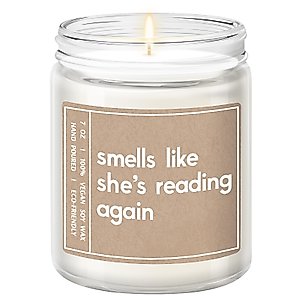 Gifts for Book Lovers - Best Friend Birthday Gifts - Book Lovers Gifts - Bookish Gifts, Funny Gifts for Women - Gifts for Readers -7 oz Scented Candle