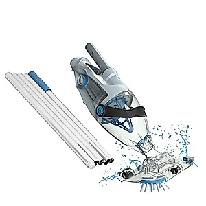 KOKIDO Swimming Pool Vacuum - Cordless Pool Cleaner - Debris Filtration for Above Ground and Inground Pools, Hot Tubs, Spas - Handheld Rechargeable Sweeper - XTROVAC 210 (NO Pole)
