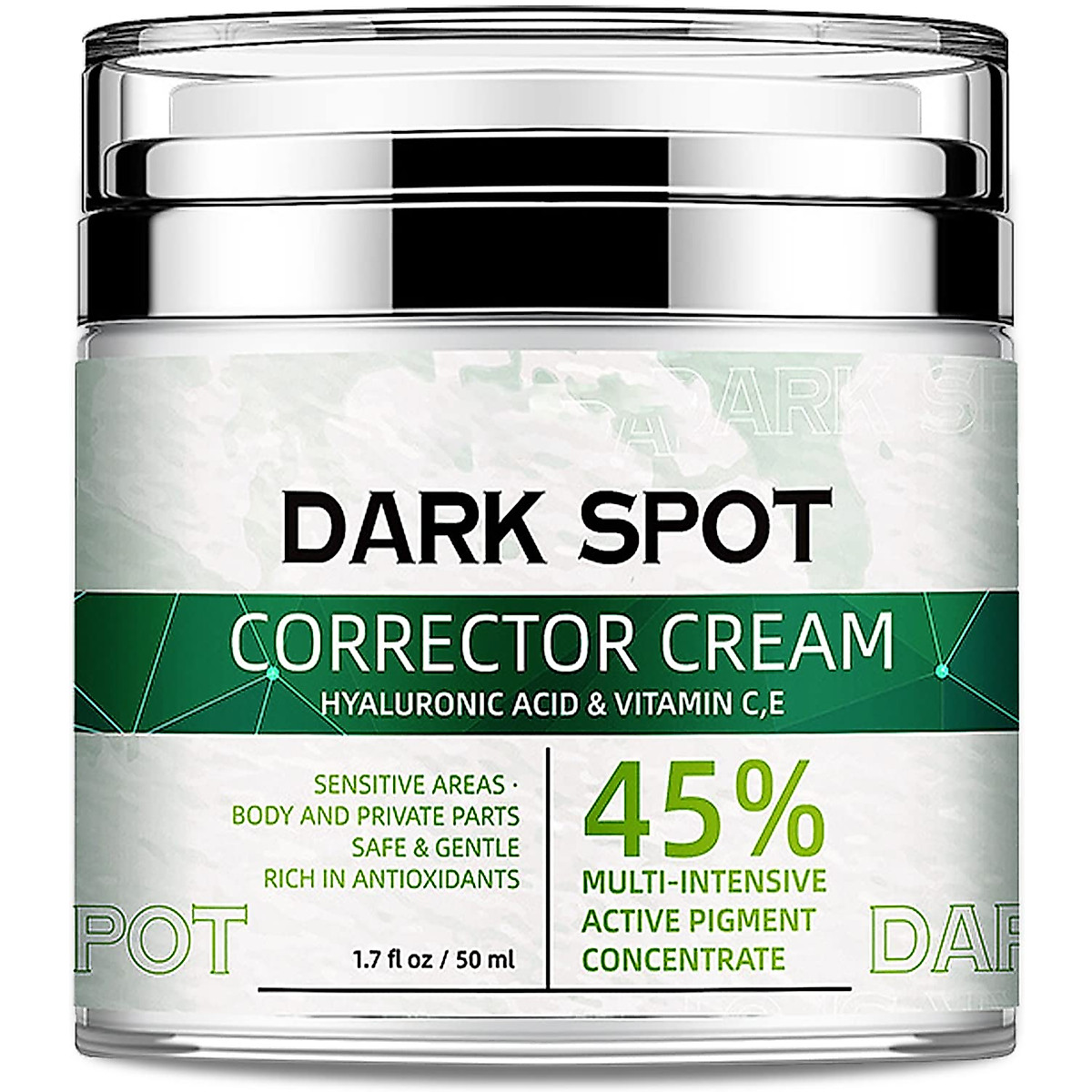 ASHUDAN Dark Spot Remover for Face, Dark Spot Corrector Cream, Sun Spot, Melasma, Freckle, Age spot Removal for Women and Men | Improves Hyperpigmentation - 1.7 Fl Oz