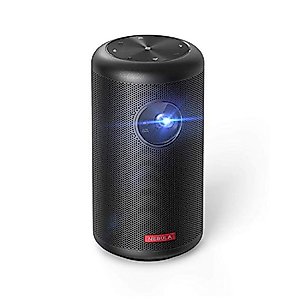Nebula Capsule II Smart Mini Projector with Nebula 100-Inch Projector Screen