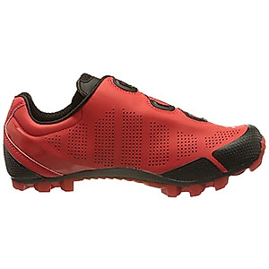 Spiuk Sportline Men's Modern ALDAPA MTB Shoe, Matte Red, men11 d(m) us=45eu