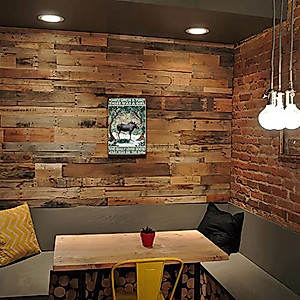 Tin Sign Once Upon A Time A Girl Who Really Loved Moose Metal Tin Sign Coffee Bar Decor Tin Sign Wall Decoration 8×12inch/Tin Sign