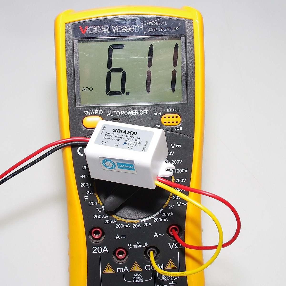 SMAKN® Dc/dc Converter 12v Step Down to 6V/3A Power Supply Module-A