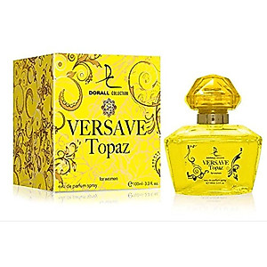 VERSAVE TOPAZ BY DORALL COLLECTION PERFUME FOR WOMEN 3.3 OZ / 100 ML EAU DE PARFUM SPRAY