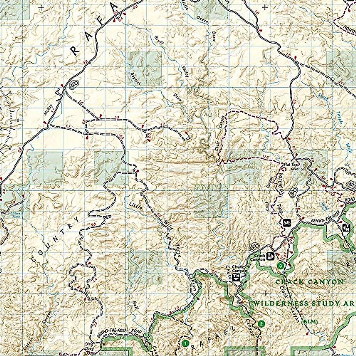 San Rafael Swell Map [BLM - Price Field Office] (National Geographic Trails Illustrated Map, 712)