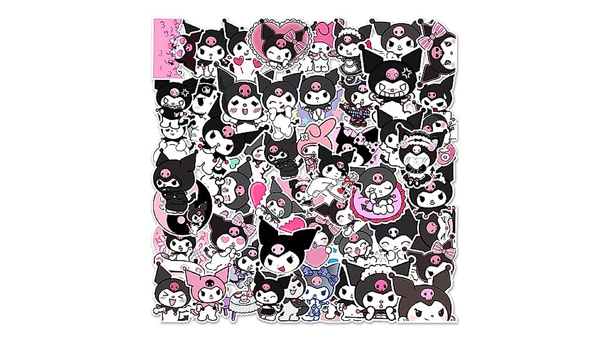 Cute Kawaii Stickers for Kids - 50 Pcs Waterproof Set