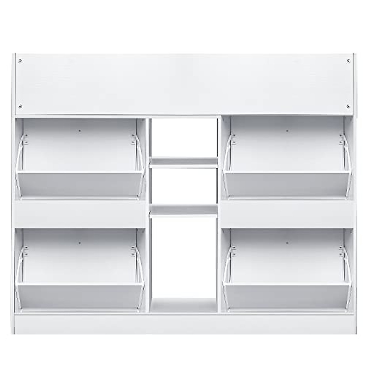 DEYAOPUPU Shoe Cabinet for Entryway,Shoe Rack Storage Organizer with Drawers,Freestanding Modern Shoe Storage Cabinet
