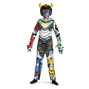 Voltron Classic Costume, Multicolor, Medium (7-8)