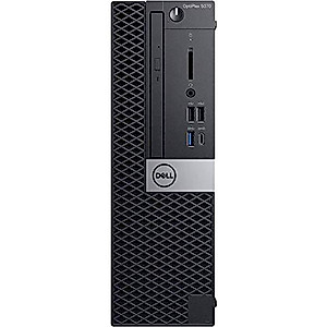 Dell OptiPlex 5070 Desktop Computer - Intel Core i5-9500 - 8GB RAM - 500GB HDD - Small Form Factor -Windows 10 Pro