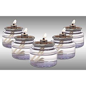 Hyoola Oil Candles - 8 Hour Liquid Candles - Disposable Liquid Paraffin Tea Lights - 12 Pack - for Restaurant Tables and Emergency Candles