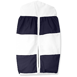 Baby Doll Sweet Lodge Collection Crib Diaper Stacker in Navy