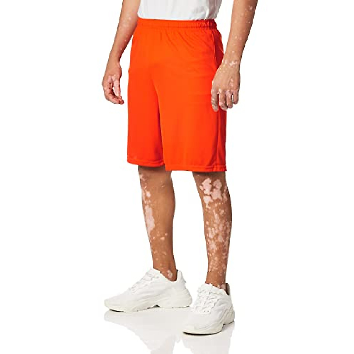 Augusta Sportswear Men's Standard Training Short, Orange, Medium