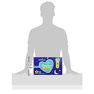 Diapers Size 3, 66 Count - Pampers Swaddlers Overnights Disposable Baby Diapers, Super Pack (Packaging & Prints May Vary)