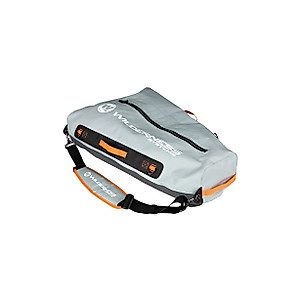 Wilderness Systems Custom Dry Bag for Kayaks | Bow Dry Bag | Waterproof Zipper | Shoulder Carry Strap, Gray, large