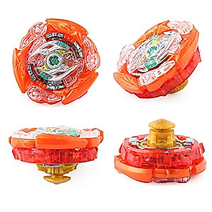 Hiash Gyros 12 Piece Pack, Battling Top Battle Burst High Performance Set, Kids Boys Christmas Birthday Party Gift Idea