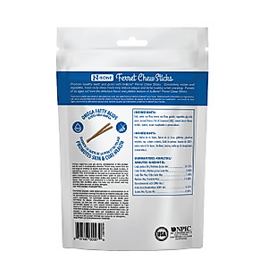 N-Bone Ferret Chew Sticks Bacon Flavor, 1.87-oz Bag
