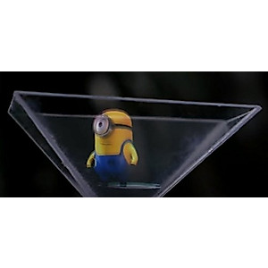 Pack of 2! Individually Packaged, 2X Spectre Hologram Smartphone Hologram Projector, Suitable for Any Smartphone, Compatible Holographic Prism