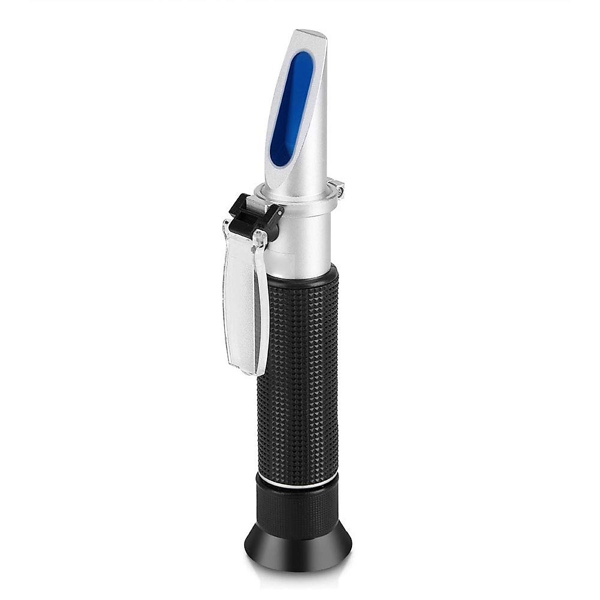 Brix Meter Refractometer, Professional Handheld Alcohol 0-80% Test Refractometer Tester Brix Refractometer Hydrometer with Automatic Temperature Compensation Function for Brewing Beer Wort