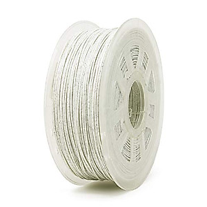 Gizmo Dorks Marble PLA 3D Printer Filament 1.75mm 1kg, White