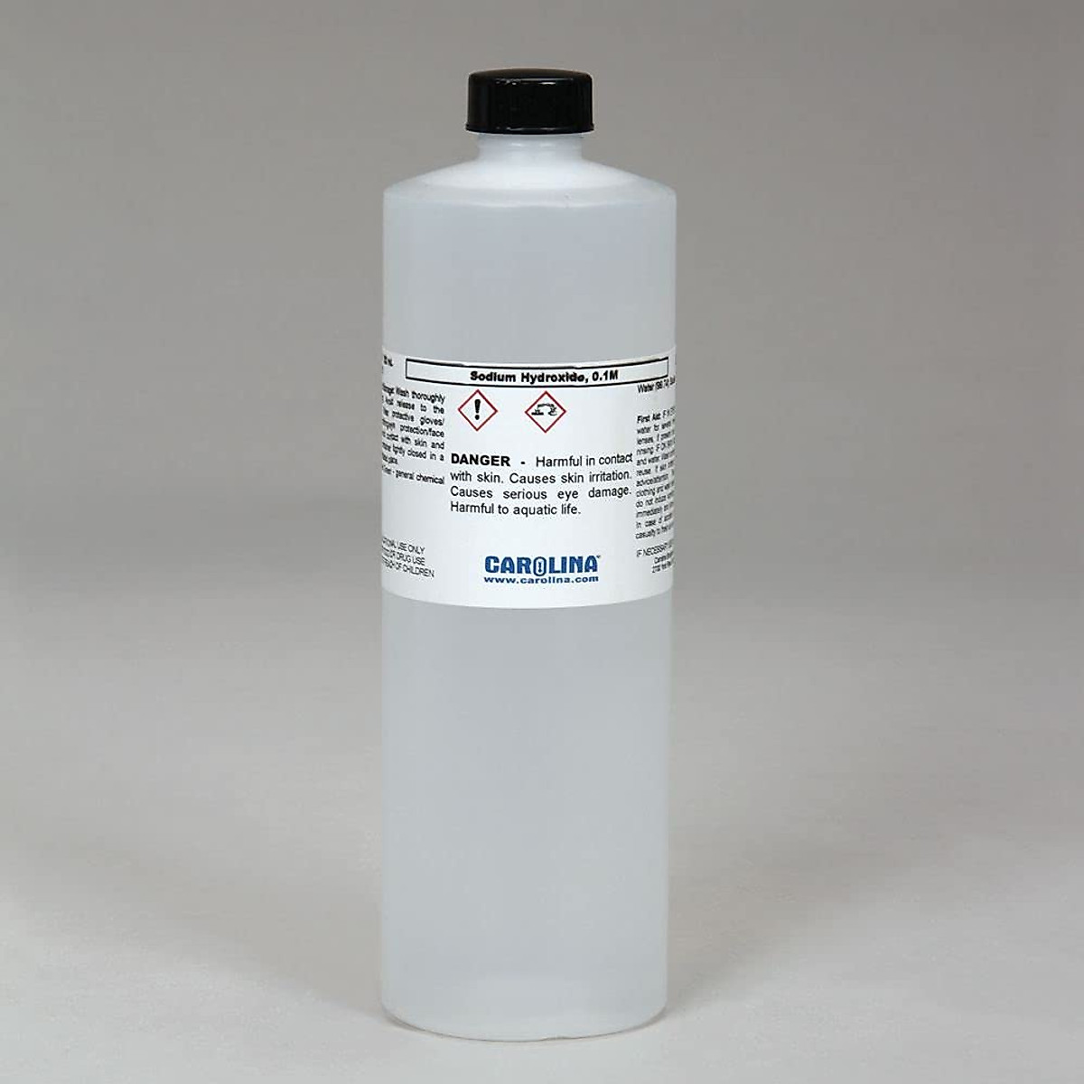 Sodium Hydroxide, 0.1 M (0.4%), Aqueous, Laboratory Grade, 500 Ml