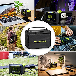Carrying Case for M82 M82MAX Portable Power Station Carrying Bag Water Resistant Easy to Carry Exclusive for MARBERO