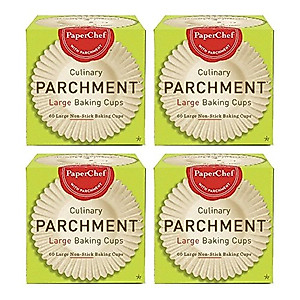 Standard Paper Cupcake Liners / Baking Cups, 60-ct / Box (Pack of 4)