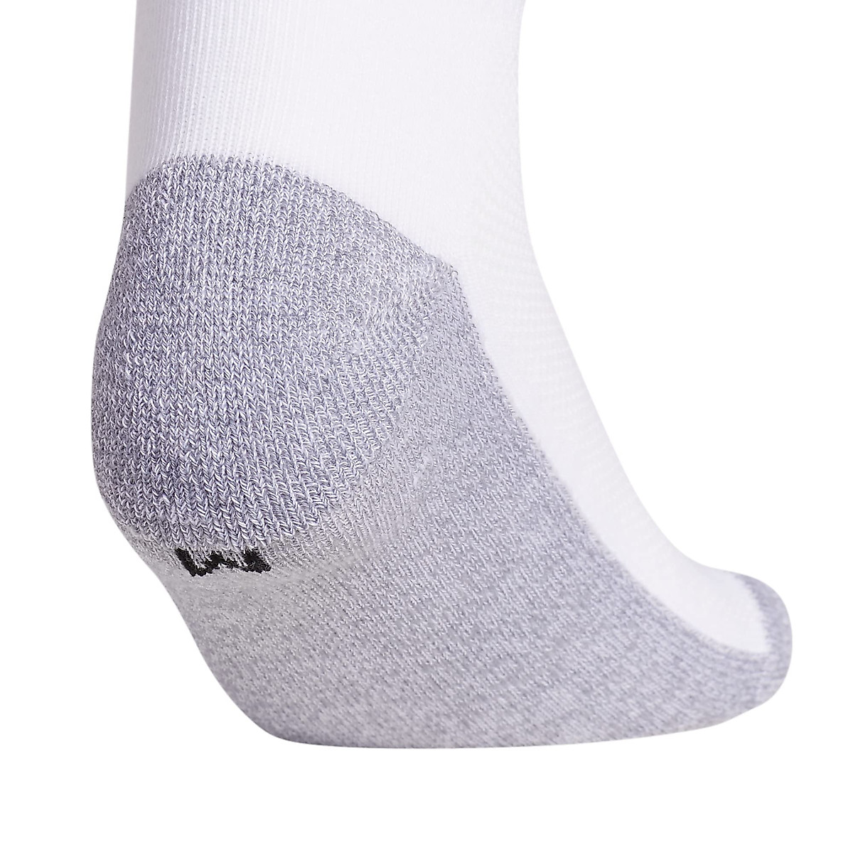 adidas unisex child Kids-boy's/Girl's Cushioned Angle Stripe (6-pair) Low Cut Sock, White/Grey/Light Onix Grey, Large US