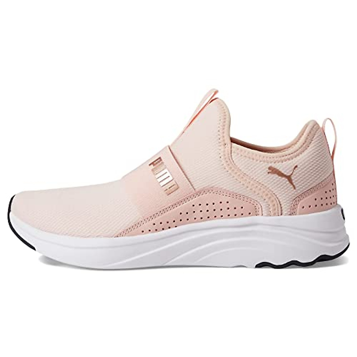 PUMA Softride Sophia Slip-On Rose Dust/Rose Gold 9 B (M)