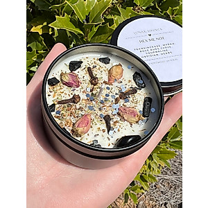 Hex Remover Curse Break Uncrossing Candle | Witchcraft Banishing Reversal Baneful Jinx Protection Intention Crystal Ritual Altar Spell Witchy Gift