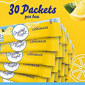 Crystal Light Sugar-Free Lemonade On-The-Go Powdered Drink Mix 120 Count