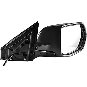 Dependable Direct Right Passenger Side Textured Side View Mirror for 2007-2011 Honda CR-V - Parts Link # HO1321226 OEM # 76200SWAA01