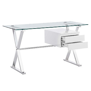 Modway MO- Desk, Console Table, White