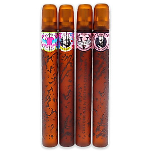 Cuba Cuba Quad I Women 4 Pc Gift Set 1.17oz Cuba Heartbreak EDP Spray, 1.17oz Cuba La Vida EDP Spray, 1.17oz Cuba Victory EDP Spray, 1.17