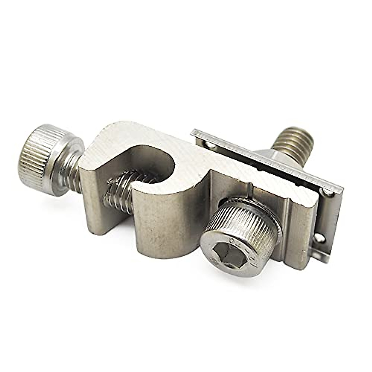 HULKWHEELS 10pcs Solar Panel Grounding Lugs with Nuts and Bolts Solar Grounding Clip for RV, Boat, Roof, Wall and Other Off Gird Roof Installation