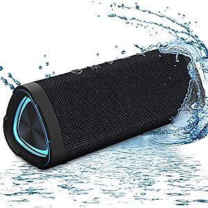 Vanzon Bluetooth Speakers V40 Portable Wireless Speaker V5.0 with 24W Loud Stereo Sound, TWS, 24H Playtime & IPX7 Waterproof, Suitable for Travel, Home&Outdoors
