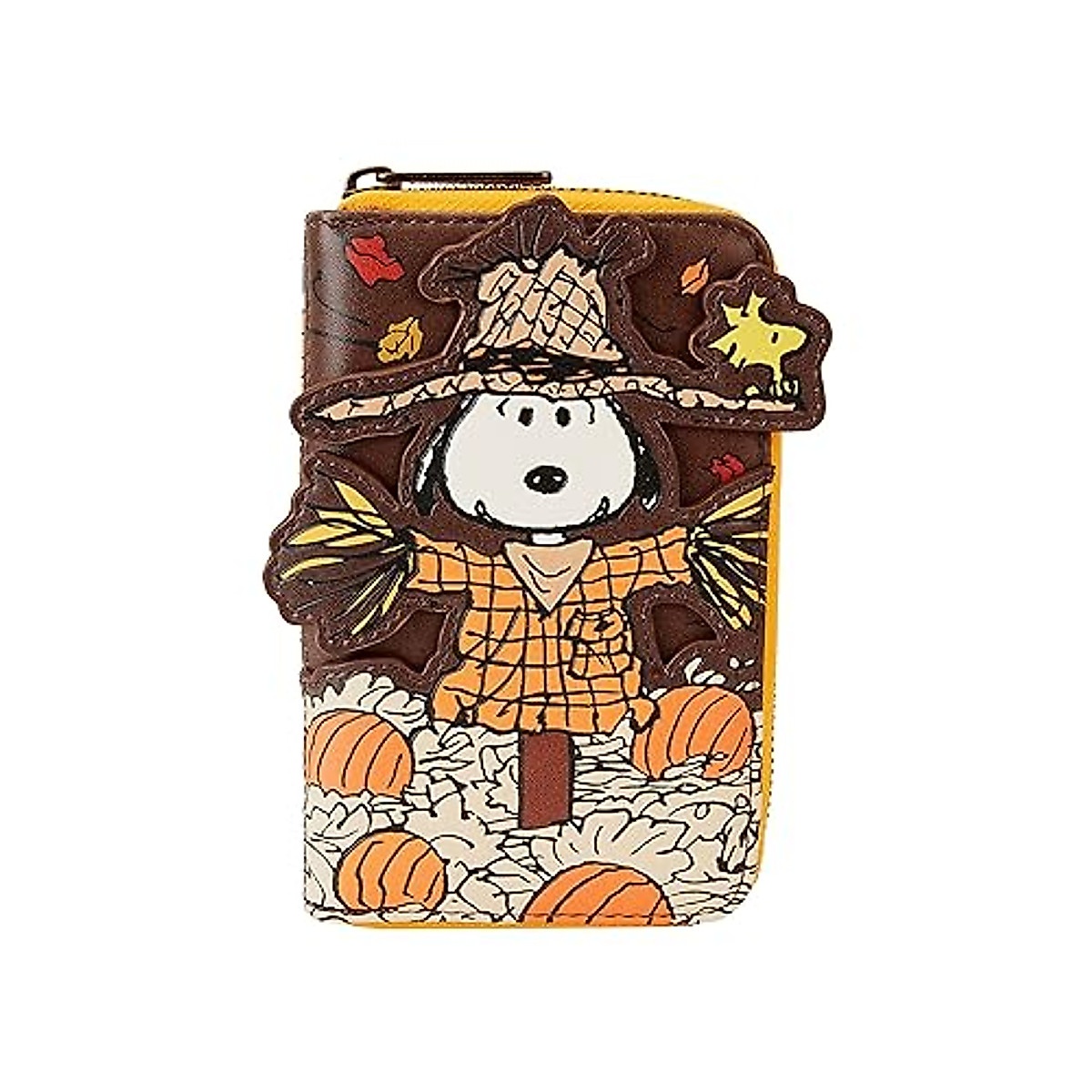 Loungefly Peanuts Snoopy Scarecrow Zip Around Wallet