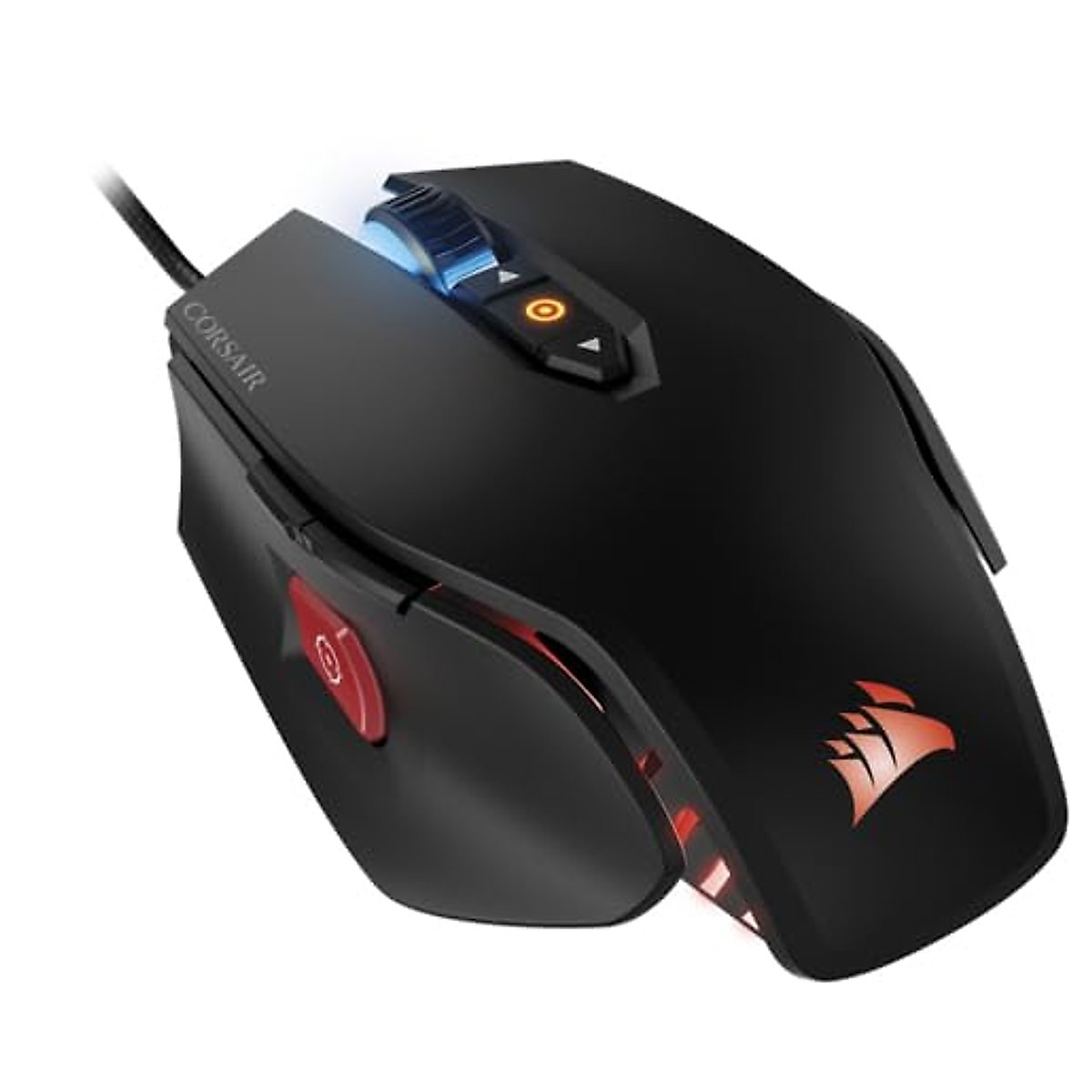 Corsair M65 PRO RGB Optical FPS Gaming Mouse (12000 DPI Optical Sensor, Adjustable Weights, 8 Programmable Buttons, 3-Zone RGB Multi-Colour Backlighting, Xbox One Compatible) - Black