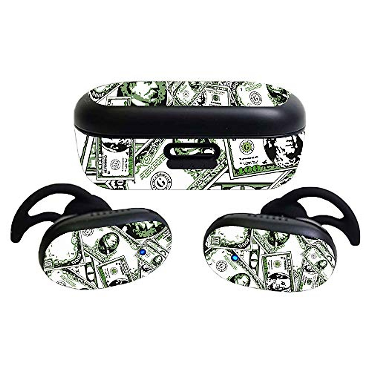 MIGHTY SKINS MightySkins Glossy Glitter Skin Compatible with Bose QuietComfort Earbuds (2020)