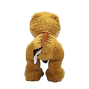 Mattel Jurassic World Fan-Favorite Character, Plush Dinosaur Toy with Chomp Action & Roar Sound, Soft Doll Play or Nap Buddy, For Kids Ages 3 Years & Older