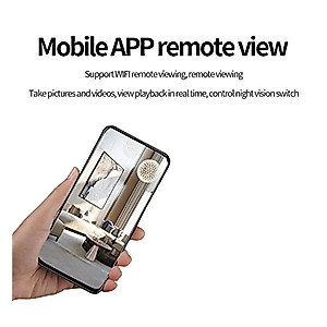 FOLENZU Lerro Mini 1080p Hd Wireless Magnetic Security Camera, Mini Spy Camera Wireless Hidden, Wireless WiFi Motion Detects Magnetic Camera, Wireless Hidden Camera Small Nanny Cam