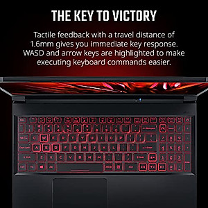 Acer Nitro 5 AN515-57-79TD Gaming Laptop | Intel Core i7-11800H | NVIDIA GeForce RTX 3050 Ti Laptop GPU | 15.6" FHD 144Hz IPS Display | 8GB DDR4 | 512GB NVMe SSD | Killer Wi-Fi 6 | Backlit Keyboard
